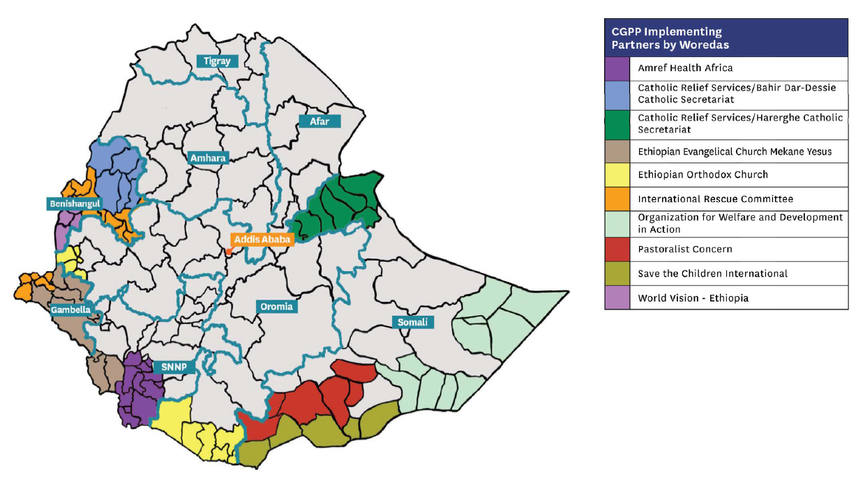 Ethiopia_Map | The Core Group Partners Project