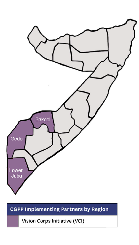 Somalia Map | The Core Group Partners Project