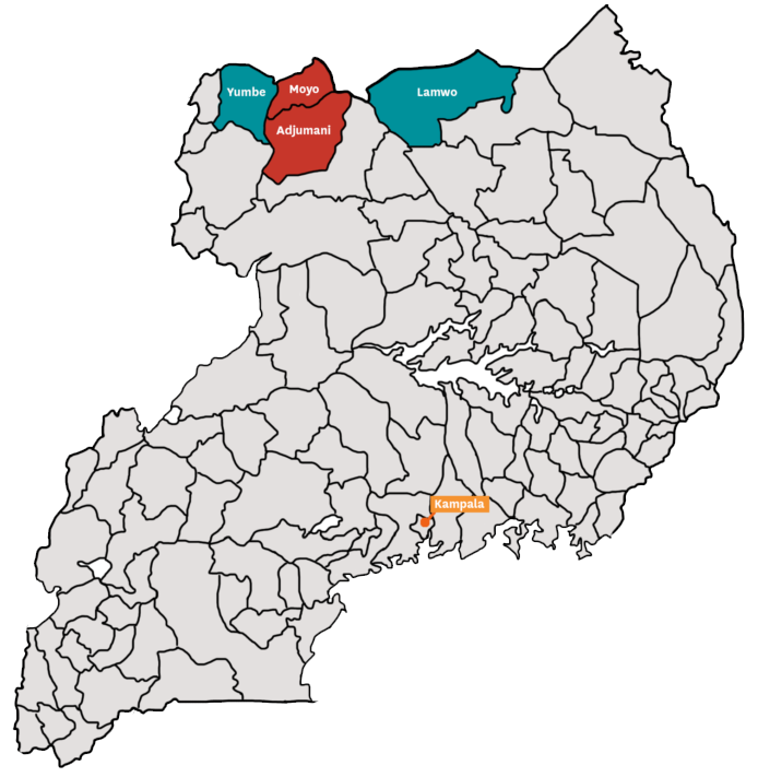 UGANDA-MAP | The Core Group Partners Project